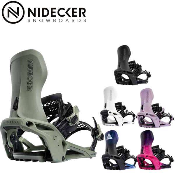25-26 NIDECKER ナイデッカー ビンディング LT Supermatic  エルティー スーパーマチック BINDING ステップイン スノーボード バインディング 2025 2026 日本正規品NIDECKER BINDING...