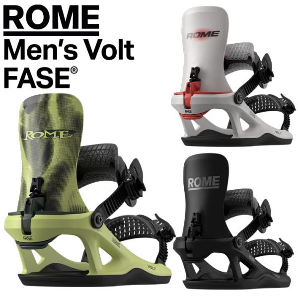 ROME BINDING ローム ビンディング　日本正規品VOLT FASE ボルト フェイズシステム検索キーワード：スノーボードビンディング スノーボードバインディング FASE フェイズビンディング ROME ロームビンディング フェイ...