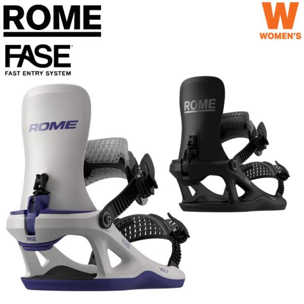 予約 26-27 ROME VOLT FASE ローム ビンディング ボルト FASESystem フェイズ システム Women's レディース BINDING スノーボード バインディング 2026 2027 日本正規品ROME BIN...