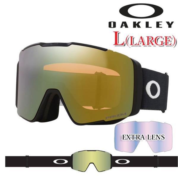 [] 25-26 ゴーグル OAKLEY オークリー LINE MINER PRO L GOGGLE oo7143A-05 ラインマイナー プロ ラージフィット Asia Fit アジアンフィット スノーゴーグル スノボー スキー スペアレ...