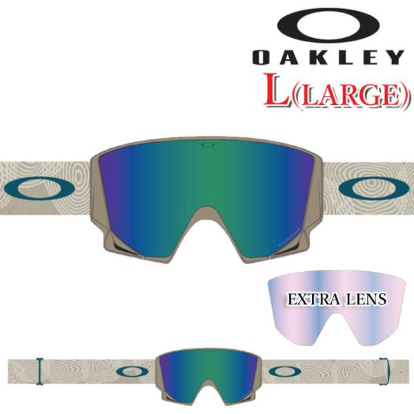 [] 25-26 ゴーグル OAKLEY オークリー FLOW SCAPE L GOGGLE oo7145A-18 フロー エスケープ エル ASIAN FIT アジアンフィット ラージフィット スノーゴーグル スノボー スキー 日本正規品...
