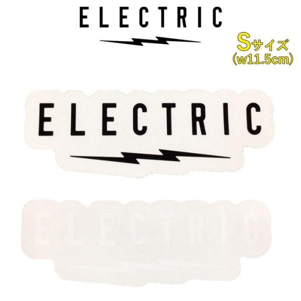 ELECTRIC エレクトリック 日本正規販売店UNDER VOLT CLEAR STICKER　ステッカー屋外仕様で紫外線や水に強い加工をしてあるため、一般的なステッカーよりもきれいに長くご使用頂けます！スノーボードやフィッシングなど幅広...