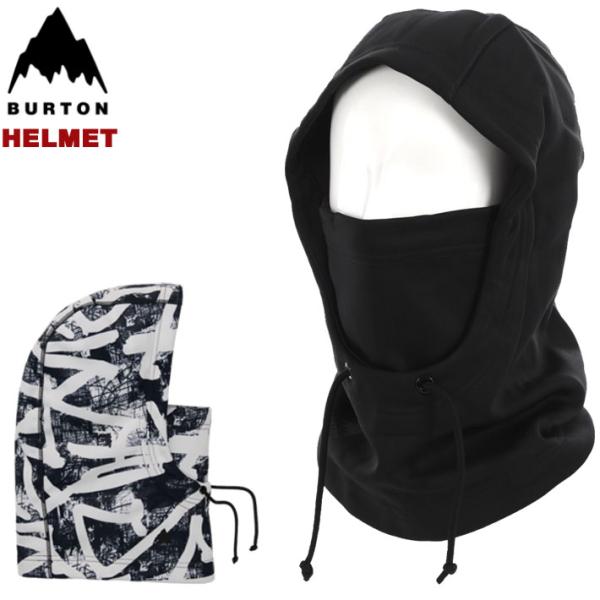 BURTON スノーボード Bonded Hood ヘルメットフィットウインター フェイスマスク。 暴風から避難フードを被ってライディングへ。Burton ボンデッド フードは、寒くて悪天候でも快適さ提供します。保温性や耐風性に優れたボンデ...