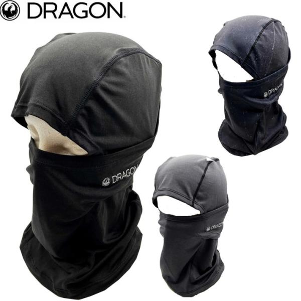 DRAGON ドラゴン アパレル 正規販売店BASIC BALACLAVA ベーシックバラクラバ[サイズ]FREE・シリコンプリントロゴ・2レイヤーデザイン・ヘルメットにフィットする薄手の素材