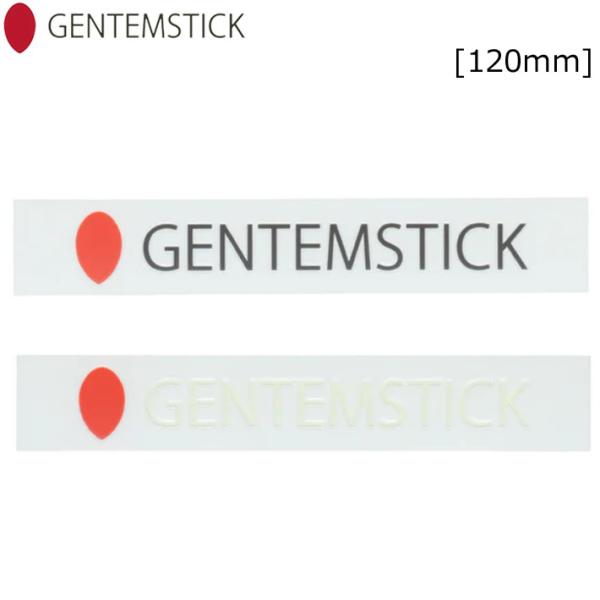 GENTEM stick (ゲンテンスティック)正規販売店NEW LOGO DIECUT STICKERサイズ：120mmカラー：BROWN / WHITE※詳しくはPC・スマートフォンサイトをご確認ください。