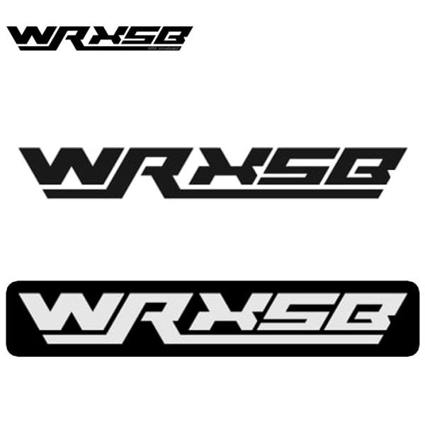 WRX ダブルアールエックスCUTTING STICKER 【A】カッティングシートタイプのステッカーです。[サイズ]縦×横:26×200mm[カラー]・BLACK・WHITE