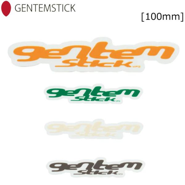 GENTEM stick (ゲンテンスティック)正規販売店CLASSIC LOGO STICKERサイズ：100mmカラー：ORANGE,WHITE,BROWN,GREEN※詳しくはPC・スマートフォンサイトをご確認ください。