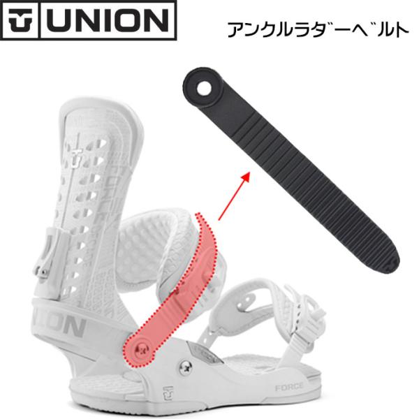 UNION BINDING ユニオン スノーボードビンディングUNION　純正パーツ　アンクルラダーベルト　アンクル側(足首側)専用ラダーベルト　1本*ハイバック調整ビス1個付属■左右共通　全モデル互換性有り----------------...