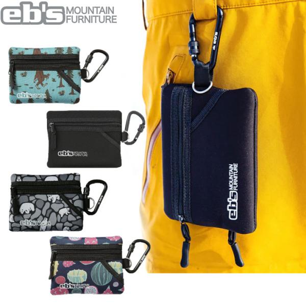 eb's　エビス パスケース　リフト券入れ　パスケース鍵やコインも収納できる万能パスケース・リフト券はもちろん　小物を入れるファスナー付き・カラビナで取付も簡単・リフトチケット収納スペース・サイズ : 120×95mm(本体)■メーカー提供...