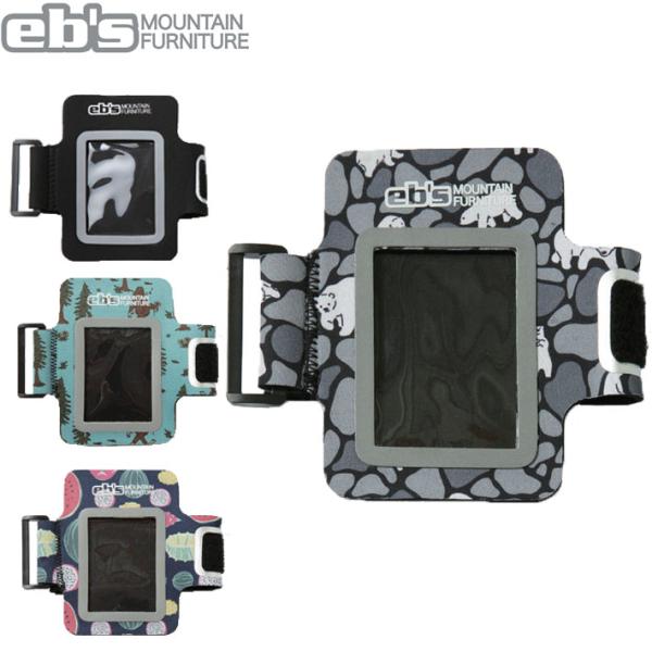 eb's　エビス パスケース　リフト券入れ　パスケース腕巻きつけ伸縮タイプ（縦向き）・腕にフィットする縦向きタイプ・軽量で伸縮性に優れたネオプレーン素材・サイズ調節ができるベルクロ・サイズ：130×430mm■メーカー提供画像を使用しており...