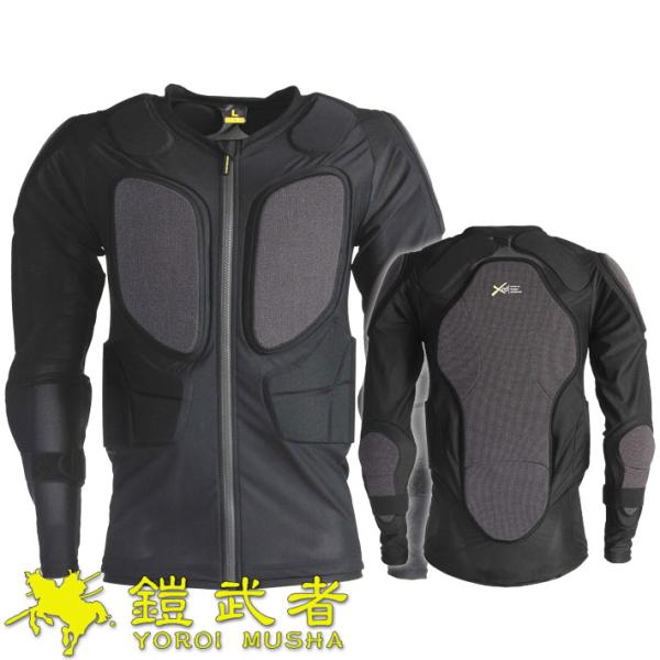 鎧武者 ヨロイムシャ YOROI MUSHAスノーボード プロテクターBody Protector [YM-1750]【衝撃を受けた時だけ硬化する衝撃吸収素材XRD】【XRDレイヤリングパッド】【防御力に耐摩擦性・耐切創性をプラス】[特長]...