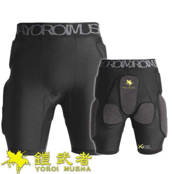 鎧武者 ヨロイムシャ YOROI MUSHAスノーボード プロテクターShort Hip Protector [YM-1751]【衝撃を受けた時だけ硬化する衝撃吸収素材XRD】【XRDレイヤリングパッド】【防御力に耐摩擦性・耐切創性をプラス...