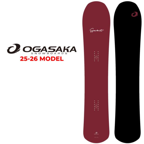 25-26 OGASAKA スノーボード オガサカ SPROUT スプラウト メンズ 148cm 152cm 156cm 159cm 164cm フリースタイル カービング パウダー スノボ 板 2025 2026 日本正規品