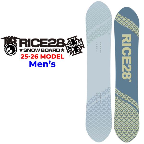 25-26 RICE28 スノーボード ライス 28 TP8 ツインピンエイト メンズ 151cm 154cm 157cm オールラウンド パウダー オガサカ製 井口勝文 いぐっちゃん スノボ 板 2025 2026 日本正規品