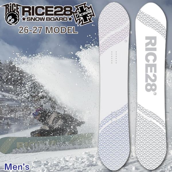 予約 26-27 ライス 28 スノーボード TP8 ツインピンエイト RICE28 メンズ 154cm 157cm オールラウンド パウダー オガサカ製 井口勝文 いぐっちゃん スノボ 板 2026 2027 日本正規品26-27 MOD...