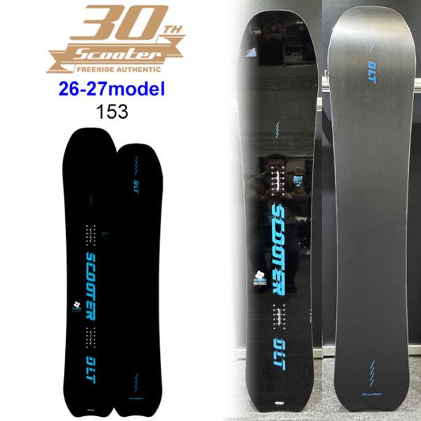 予約 26-27 スクーター スノーボード SCOOTER DAYLIFE THRUSTER 30周年特別 デザインデイライフ スラスター 153cm 曽根和広 オールマウンテン スノボ 板 日本正規品 2026 202726-27 MOD...