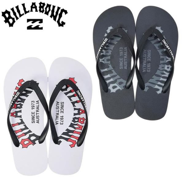 BILLABONG ビラボン 正規販売店ARCH THONGS軽量で、雨風や紫外線を浴びても劣化しにくいEVA×ラバー素材を使用し、インソールにアーチロゴをプリントしたサンダル。