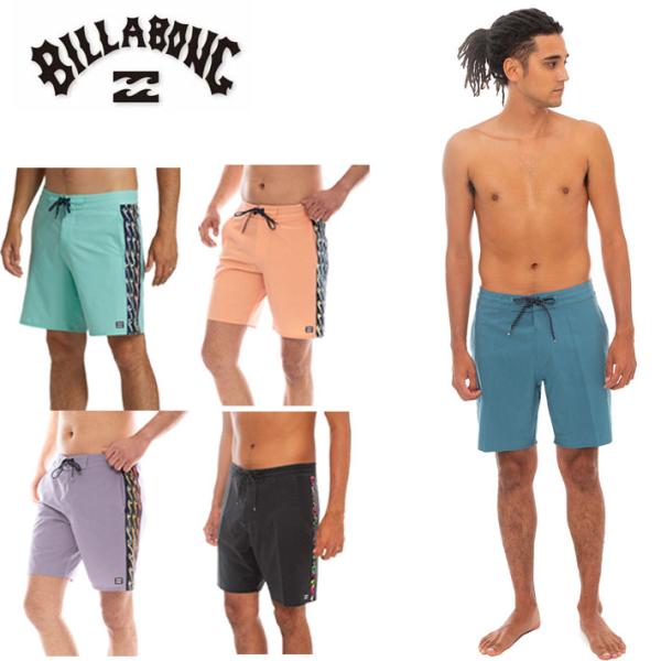 BILLABONG ビラボン 正規販売店D BAH LTサイドパネルの切り替えデザインが印象的なボードショーツ。