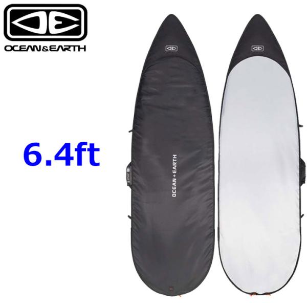 OCEAN＆EARTH【COR_X SHORT DAY COVER】ショートボードを気軽に、そして安全に持ち運べるハードケースWIDTH：530mm※撮影状況、PC状況により、色合いが若干異なる場合があります。※ご注文後の返品・キャンセル・...