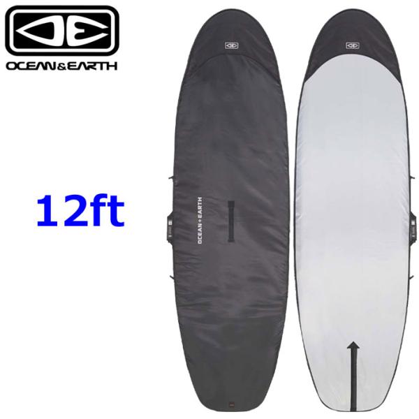 OCEAN＆EARTH【COR_X SUP DAY COVER】SUP本体のハンドル部分に開閉できるジッパーを付いているため、ケースに入れた状態でSUPハンドルが使えます。フィンスロット付き。適合するサーフボードの幅：33inch（83cm...