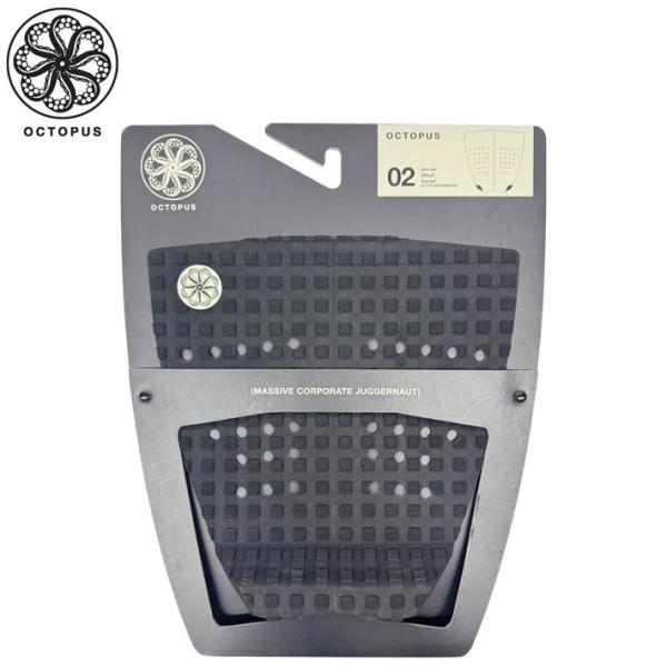 OCTOPUS オクトパス デッキパッド 正規販売店ディオン・アジウス、チッパ・ウィルソン、ネイト・テイラー達の名立たるエアリストが中心となり、2015年未明にカリフォルニア・コスタメサでスタートした新鋭サーフギアブランド。アンダーグラウン...