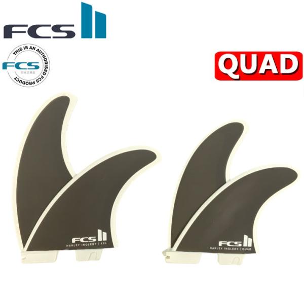 FCS2 FIN [エフシーエスツー] 日本正規販売店HARLEY QUAD PC FINHarley InglebyのXLシグネチャー・クワッドセット。※ご注文後の返品・キャンセル・交換は一切受け付けておりませんので予めご了承下さい。※撮...