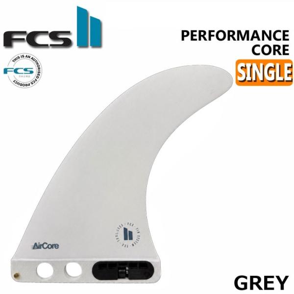 《PERFORMANCE CORE(PC)+Air Core パフォーマンス・コア+エアコア》RTM(レジン・トランスファー・モールディング)プロセスにより、フレックスに優れ、スムースな乗り味を体感でき、見た目にも趣のある非常に軽量なフィン...