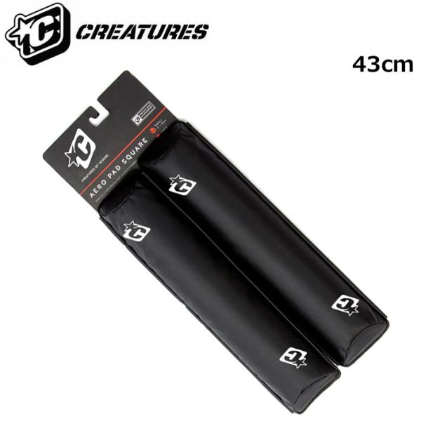 CREATURES クリエイチャー 正規販売店AERO SQUARE PAD 17" スクエアーバー●バースタイルのルーフラック用の長いルーフラックパッド。●丈夫なクッションパッドがボードとルーフラックの間に設置され、保護性が向上しています...