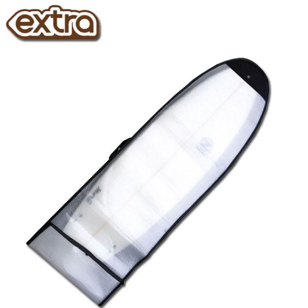 EXTRA エクストラ 日本正規販売店バブルケース　BUBLE CASE 7.6ft 大切なサーフボードの保管・保護に。固めのエアパッキンを片面2枚重綿でハードプロテクト！インナー用エアーパッキン使用ケースで海外トリップや車内積載用に。テー...