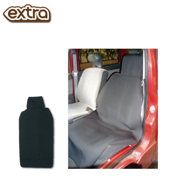 EXTRA【エクストラ】 Seat Cover Neoprene シートカバー●2mmネオプレーンゴムを使用したウェットスーツを着用したまま車の運転ができるシートカバー。●シンプルな大型サイズなのでどの車種にも適応します。●ヘッドレストに引...