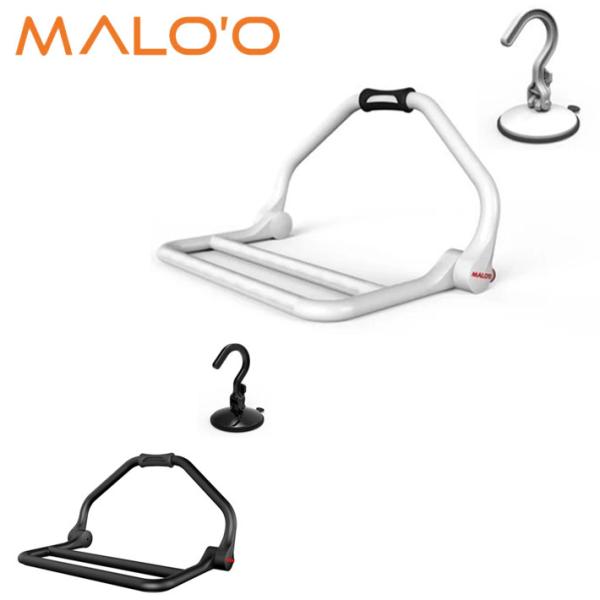 MALO'O マロオ　DRY RACK ドライラックカリフォルニア、ソラナビーチ発　MALO'O DRAYRACK・マロオ　ドライラックはウェットスーツやタオル、アウトドアグッズを乾かすことができる ・サイドミラーにはまらない場合は付属の強...