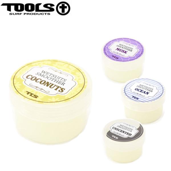 TOOLS トゥールス【WETSUITS SMOOTHER｜ウェットスーツスムーサー】・TLSオリジナルグリース・水着・ウェットスーツ・サーフブーツ＆グローブの着用が楽々に・ネックエントリーなど首擦れに困った時にオススメ・持ち運びに便利なコ...