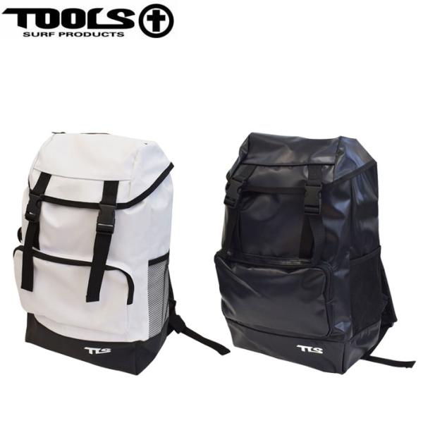 TOOLS トゥールス【WET BAGPACK｜防水バックパック】ウェットスーツなど、濡れ物の持ち運びに便利なウォータープルーフバッグパック。容量：27L＊完全防水ではありません。＊当バッグに保管した製品の不具合・故障については一切の責任を...