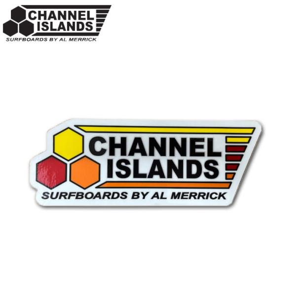 CHANNEL ISLAND [チャンネルアイランド]AL FLAG ステッカーシールタイプのステッカーSIZE：約120mm×約47mm