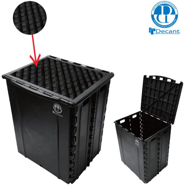 DECANT [デキャント] 日本正規販売店BOXSTAND ボックススタンドいろいろな用途に対応できるデキャントボックススタンドスタンドの天板部分にはキズがつかないように付属のEV パッドを貼り付けボードキャリアとして使用。2脚用意すれば...