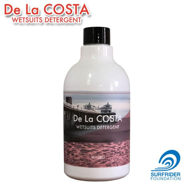 海岸（スペイン語で”COSTA”）の香りが心地良い ウェットスーツ専用アンチエイジング洗剤、”De La COSTA WETSUITS DETERGENT”。"MALIBU"にそよぐシトラスの香り。＜使用方法＞ はじめに、(水)または(ぬる...