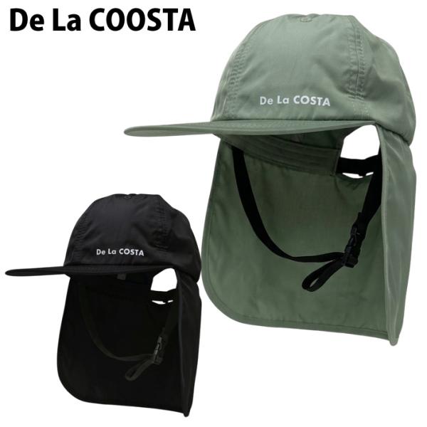 DeLaCosta デラコスタ サーフキャップDLC SNAPBACK SURF CAP・通常のCAPより、ツバの長さを短めにし、素材も薄いものを使うことにより、水の抵抗が少なくなります。・取り外し可能な流れ留めリーシュ付き。 ・流れ留めリ...
