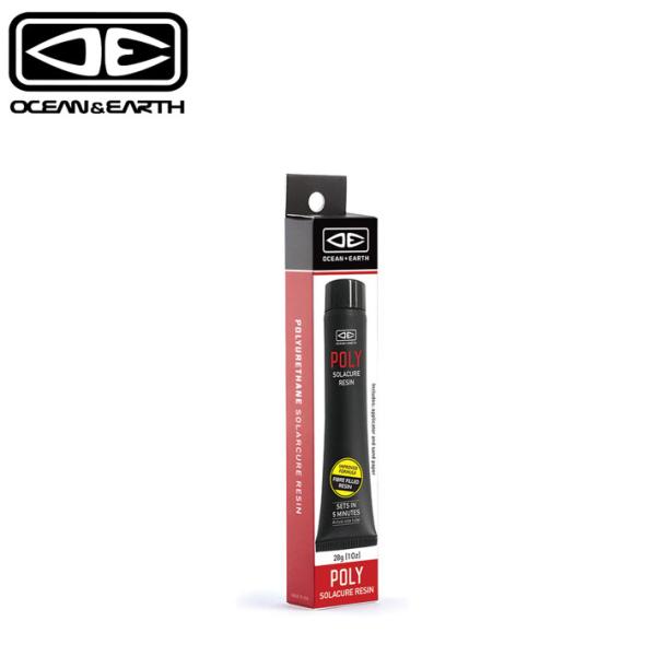 OCEAN＆EARTH [オーシャンアンドアース] 日本正規販売店UV POLY REPAIR KIT SOLARCURE RESINベーシックなポリエステル製サーフボード用のソーラーレジン。どこでも気軽に、手早く修理することができます。チ...