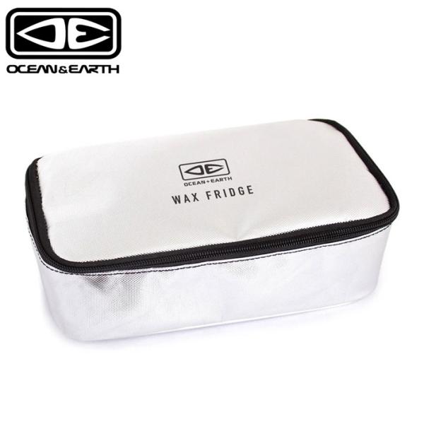 OCEAN＆EARTH [オーシャンアンドアース] 日本正規販売店WAX FRIDGE｜ワックスフリッジOCEAN＆EARTH オリジナルワックス保管ケース・遮光シルバー外装・耐衝撃・耐熱パッド入り・裏打ち生地はサラッとした素材・フルオープ...