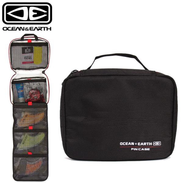 OCEAN＆EARTH　FIN CASE最大5セットのフィンを収納できるケースOCEAN&amp;EARTH オリジナルポーチ
