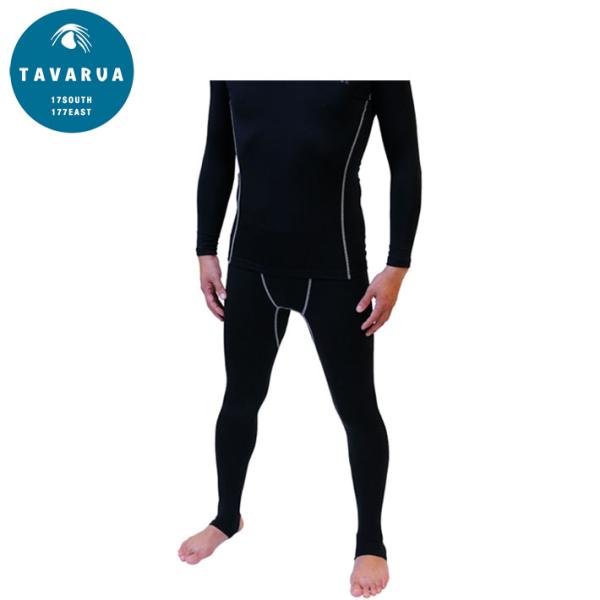 TAVARUA タバルア 日本正規取扱店F20X2　冬用インナー ロングタイツ　トレンカタイプ単品 日本製◆ウエット着用の際、踵部分をホールド出来るよう、履きやすくレーザー加工◆アンダーウエットとして海でも陸でも高い保温力、ストレッチ性能◆...