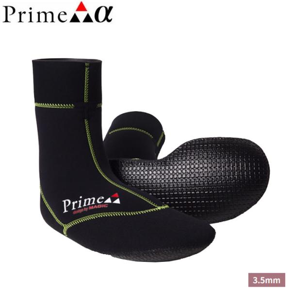 MAGIC マジックPrime α HYB Sox 4.5mm - プライム アルファ Hybrid ハイブリッド ソックス -4.5mm仕様は、最高のフィット感でスポーツ性能と保温性能を両立します。・エントリー部は、内面スキンのウォーター...