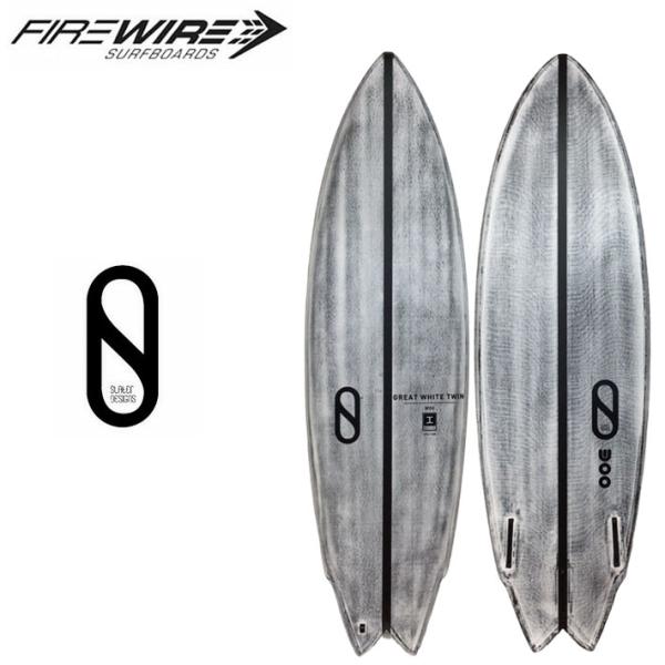 FIREWIRE SURFBOARDS【ファイアーワイヤー】サーフボード 日本正規販売店Slater DesignGreat White Twin VOLCANIC+I-BOLIC