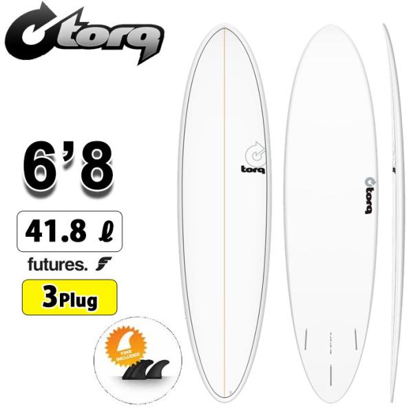 torq surfboards [トルクサーフボード]日本正規販売店板に十分な浮力を持たせ入門者、初心者にも扱いやすいボードに仕上がっています。最新のエポキシマテリアル、ファーバーグラスを使用し高い耐久性と強度を兼ね備えている。世界でも少な...