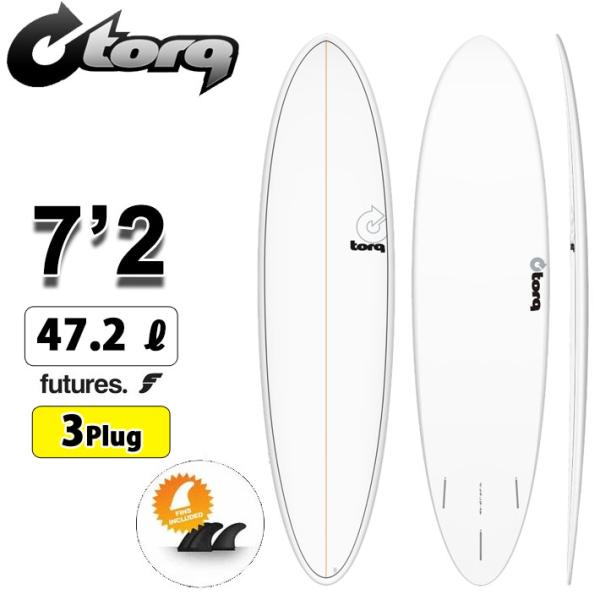 torq surfboards [トルクサーフボード]日本正規販売店板に十分な浮力を持たせ入門者、初心者にも扱いやすいボードに仕上がっています。最新のエポキシマテリアル、ファーバーグラスを使用し高い耐久性と強度を兼ね備えている。世界でも少な...