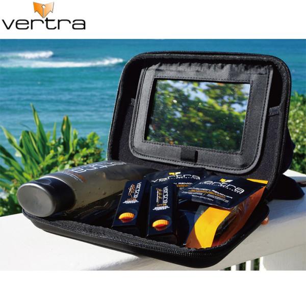 【VERTRA TRANSPORT BLACK】バートラ製品を数多く収納できるオリジナル専用ケース■ 製品仕様・濡れたものを入れても乾きやすいメッシュ素材・使い勝手のよいジッパー付きポケット・角度の調節が可能なミラー付き・VERTRAブラン...