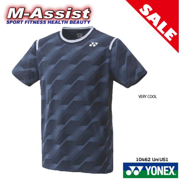 YONEX 超特価 バドミントン祭ゲームシャツ（Uni）メーカー：YONEX商品名　：ゲームウェア (GAME WEAR)　 　(Uni) フィットスタイル US1品　番　：10462カラー　：1COLOR　　　　　(019)ネイビーサイズ...