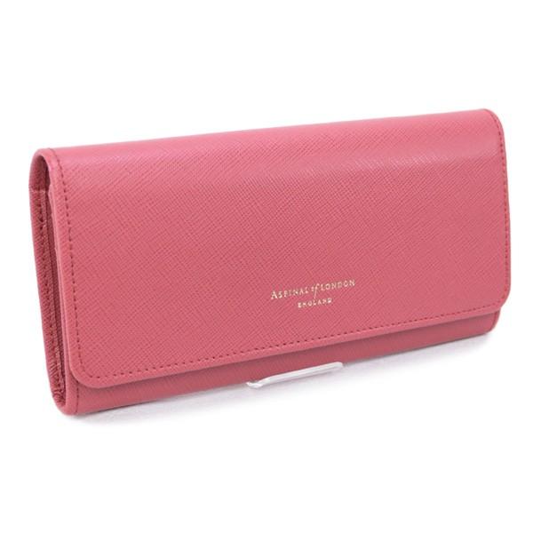 ■商品名：LOTTIE PURSE■カラー：ピンク(BLUSHER)■金具色：ゴールド色■素材：カーフ■サイズ：H約9.2cm×W約18.7cm×D約3cm■仕様：スナップボタン(×2)開閉[内部]ファスナー付き小銭入れ×1、札入れ×2、カ...