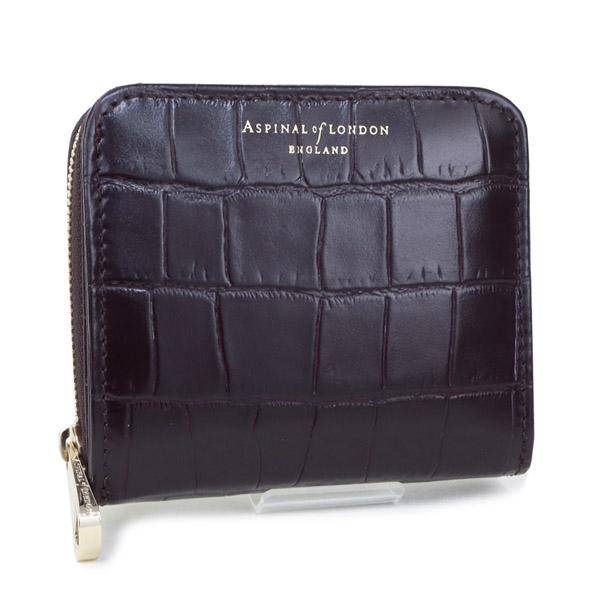 ■商品名：CONTINENTAL PURSE MINI■カラー：ダークブラウン(AMAZON BROWN)■金具色：ゴールド色■素材：カーフ■サイズ：H約9.7cm×W約10.8cm×D約3cm■仕様：スナップボタン開閉ファスナー付き小銭入...