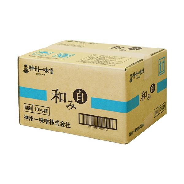 大豆を多く使用して旨みを出した、すっきりした味わいの淡色味噌です。【原材料】大豆(遺伝子組換えでない)、米、食塩、酒精【アレルゲン】大豆【内容量】10kg【保存方法】直射日光、高温多湿を避けて保存してください。【賞味期限】製造日より180日